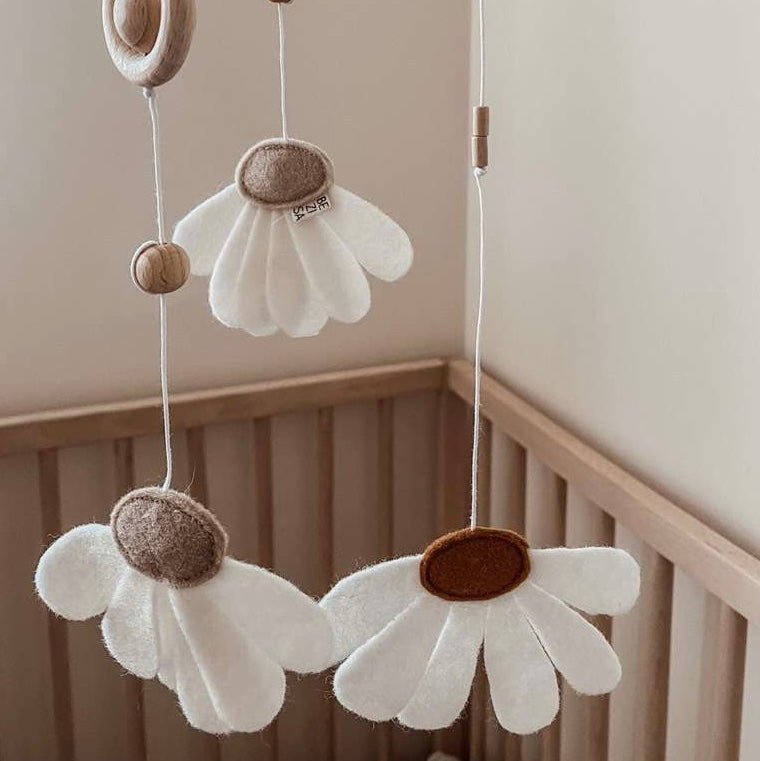 Mobile aus Holz - DAISY Blume Triple – little something